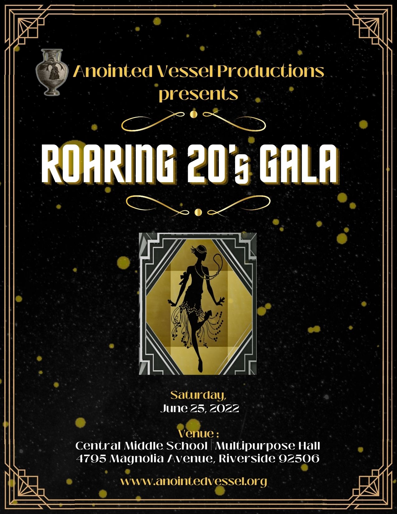 Interactive Roaring 20s Gala – Program | Anointed Vessel Productions