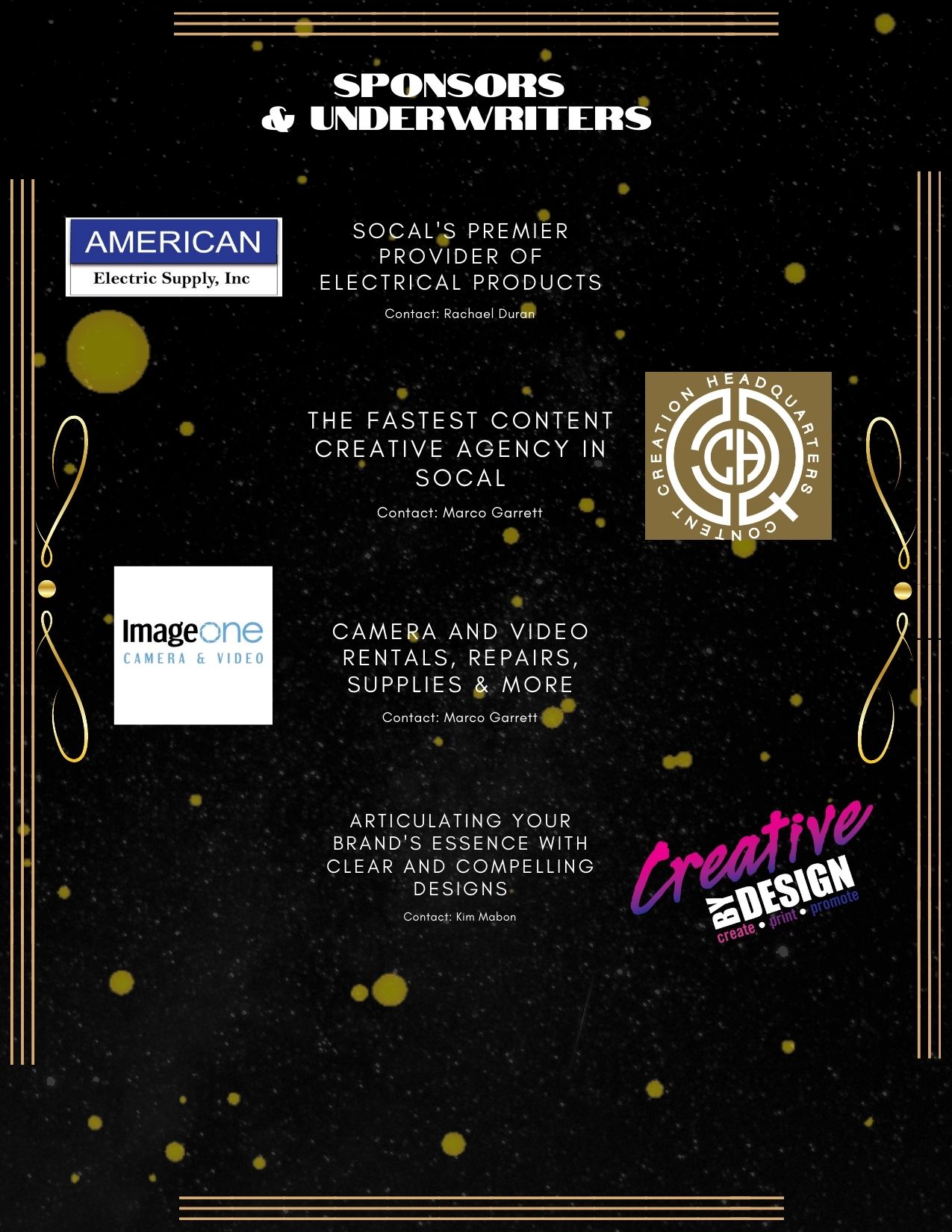 Interactive Roaring 20s Gala – Program | Anointed Vessel Productions